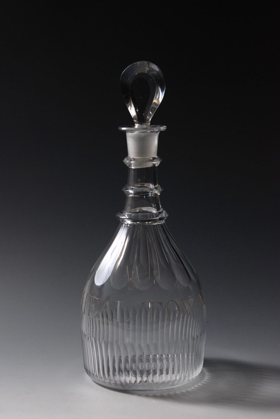A rare mining decanter – SOLD – Delomosne